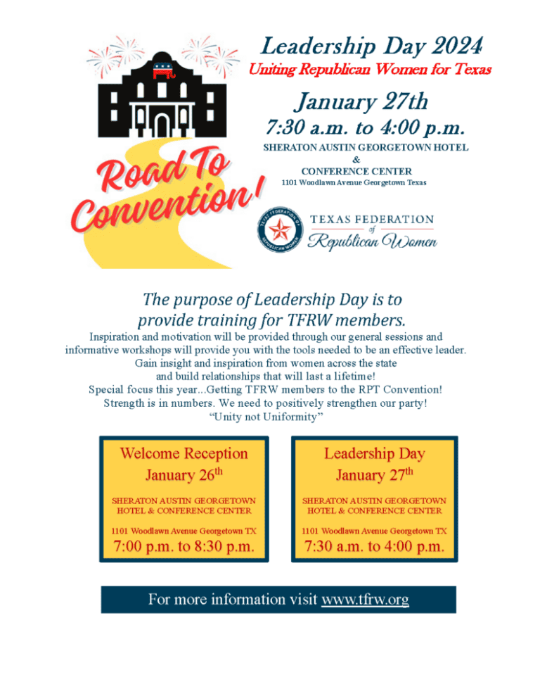 Leadership Day 2024 – Texas Strong